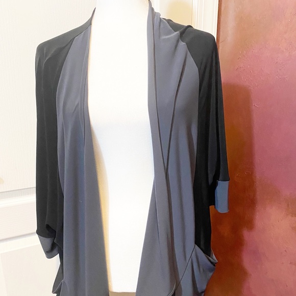 Sympli | Jackets & Coats | Nwot Sympli Cardigan With Pockets In Black ...